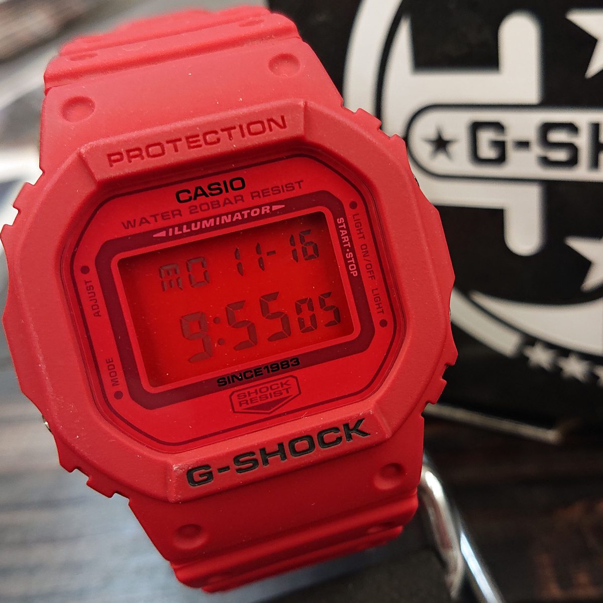 【G-SHOCK買取実績】DW-5635C-4JR RED OUT 35th Anniversary ジーショック売るならG-BRIDGES ...
